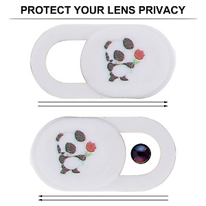 SOLUSTRE 12pcs Camera Cover Computer Webcam Slider Computer Webcam Cover Webcam Slider Cover Laptop Webcam Slider Laptop Webcam Cover Computer Laptop Computer Lens Cover abs Cartoon Flowers