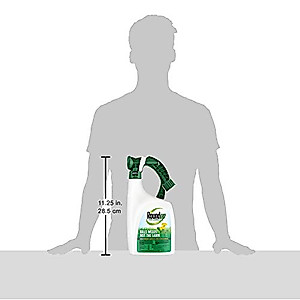 Roundup For Lawns3 Ready-To-Spray (Northern), 32 oz. - Lawn Safe Weed Killer for Northern Lawns, Kills Crabgrass, Dandelion, Clover and Yellow Nutsedge - Kills Weeds, Not the Lawn