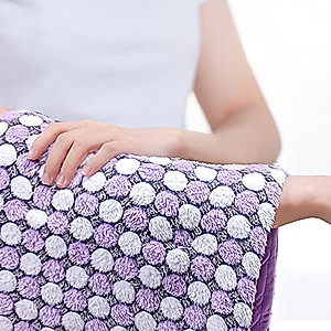 Pasonio Full Weighted Electric Heating Pad for Back Pain, Cramps, Relief - Auto Shut Off - 2.3lb Heat Pad with Moist & Dry Heat Therapy Options - Hot Heated Pad - (XL 12"x24") - PYQ01