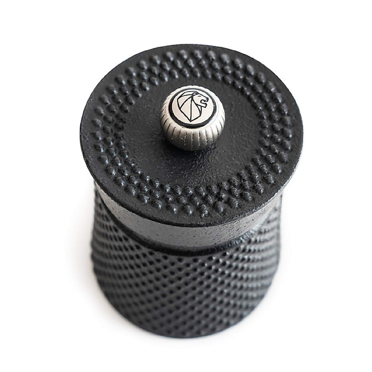 Peugeot BALI FONTE Cast Iron Pepper Mill, 8cm/3 In, Black