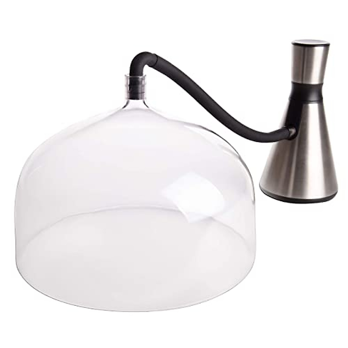 Smoking Gun with XL 7-1/4" Dome- Hot Cold Portable Smoker Infuser Kit for Indoor Outdoor Use- Smoke Meat Cheese Cocktails Faster than Smoker Box, Large Dome Has Greater Capacity, Holiday Electric Gift