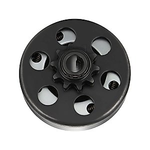 Centrifugal Go Kart Clutch 5/8" Bore 10 Tooth Fit for #40/41/420 Chain 6.5HP Compatible with Mini Bike Lawnmower Engine