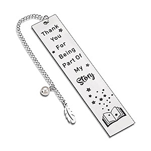 Thank You Appreciation Gift for Women Men Bookmark with Tassel for Coworker Colleague Employee Boss Christmas Day Gift for Male Female Friend Book Lover Teacher Birthday Wedding Valentines Day Present