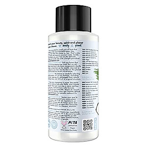 Love Beauty and Planet Volume & Bounty 100% Biodegradable Conditioner For Thin and Fine Hair Care Coconut Water & Mimosa Flower Volumizing Conditioner 0% Silicones, Parabens, And Dyes 13.5 oz