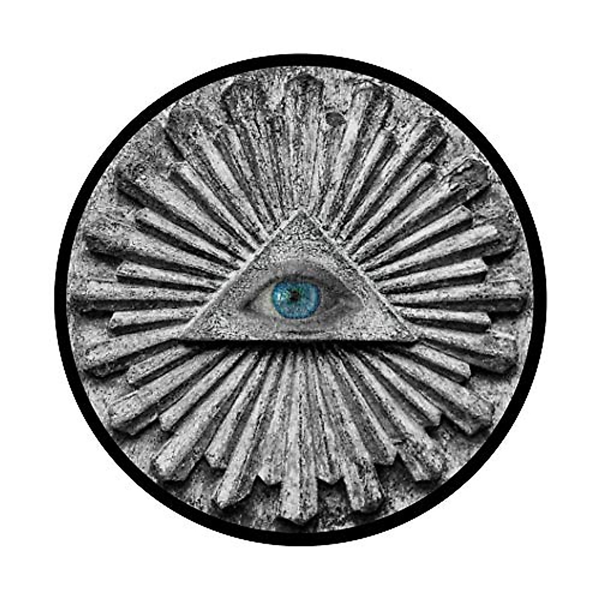 All Seeing Eye Illuminati Triangle PopSockets PopGrip: Swappable Grip for Phones & Tablets