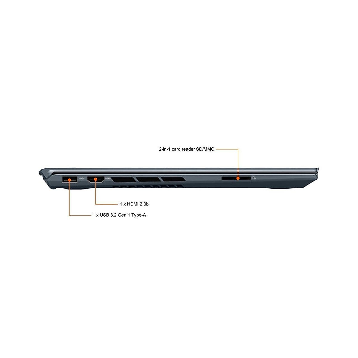 ASUS 2023 Zenbook Pro 15 OLED FHD Touchscreen PC 8-Core AMD Ryzen 9 5900HX NVIDIA GeForce RTX 3050 Ti 4GB GDDR6 16GB DDR4 1TB NVMe SSD WiFi AC USB-C HDMI2.0 Backlit Keyboard Windows 11 Pro w/RE USB