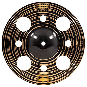 Meinl Cymbals Classics Custom Dark 10" Trash Splash Cymbal for Drum Set — Made in Germany — B12 Bronze, 2-Year Warranty (CC10DATRS)