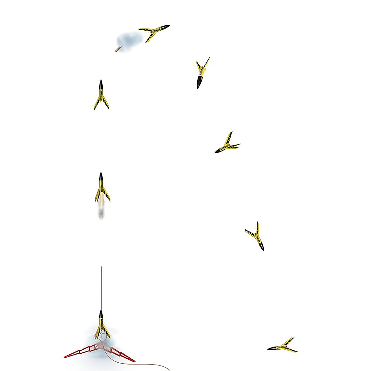 Estes 810 220 Swift Flying Model Rocket Kit,Brown/A