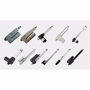 KOVOSCJ Linear Actuator 12V Heavy Duty Linear Actuator with Potentiometer Position Signal Feedback IP66 12V 24V 60mm/s Speed 12000N 1200KG 2640LBS Force Stroke Linear Actuator