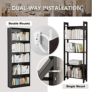 Furniture Anchors Wall Anchors (Pack of 10) with Thickened Bracket, Baby Proofing Anti Tip Furniture Straps Kit, for Dresser Bookcase Shelves and Earthquake Resistant