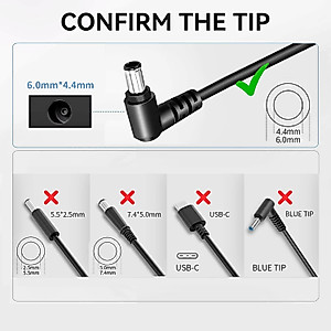 19.5V AC Adapter for Sony Bravia KDL-40 KDL-42 KDL-48 KDL-55 KDL-32 Series KDL-40R510C KDL-40W650D KDL48W590B KDL55W650D KDL48W600B KDL-42W650A KDL-40W600B KDL-32W Smart LED LCD HD TV Screen Power