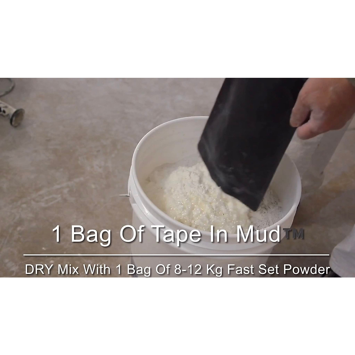 Liagle Tape in Mud™ - Drywall Tape Alternative Tapeless Drywall Finishing- Finish Drywall Joints Without Tape-Save 40% of Labor - Fibre Reinforcement additive 2 Bags/Pack