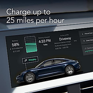 Lectron NEMA 14-50 Level 2 EV Charger - 240V 32 Amp with 21 ft Extension Cord & J1772 Cable - for J1772 EVs…