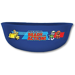 Nickelodeon, Paw Patrol - Anti Soggy Cereal Bowl for Keeping your Cereal Crunchy - Just Crunch Never Soggy Bowls for Cereal and Milk, Ice Cream, Topping, Yogurt, Berries, Fried/Ketchup and More