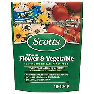 Scotts All Purpose Flower and Vegetable Continuous Release Plant Food, 3-Pound