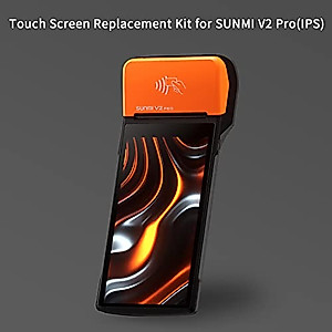 ERKE SUNMI V2 Pro Touch Screen Replacement Kit 5.99 inch POS Receipt Printer Terminal IPS Touch Screen, Easy DIY Frame Installation