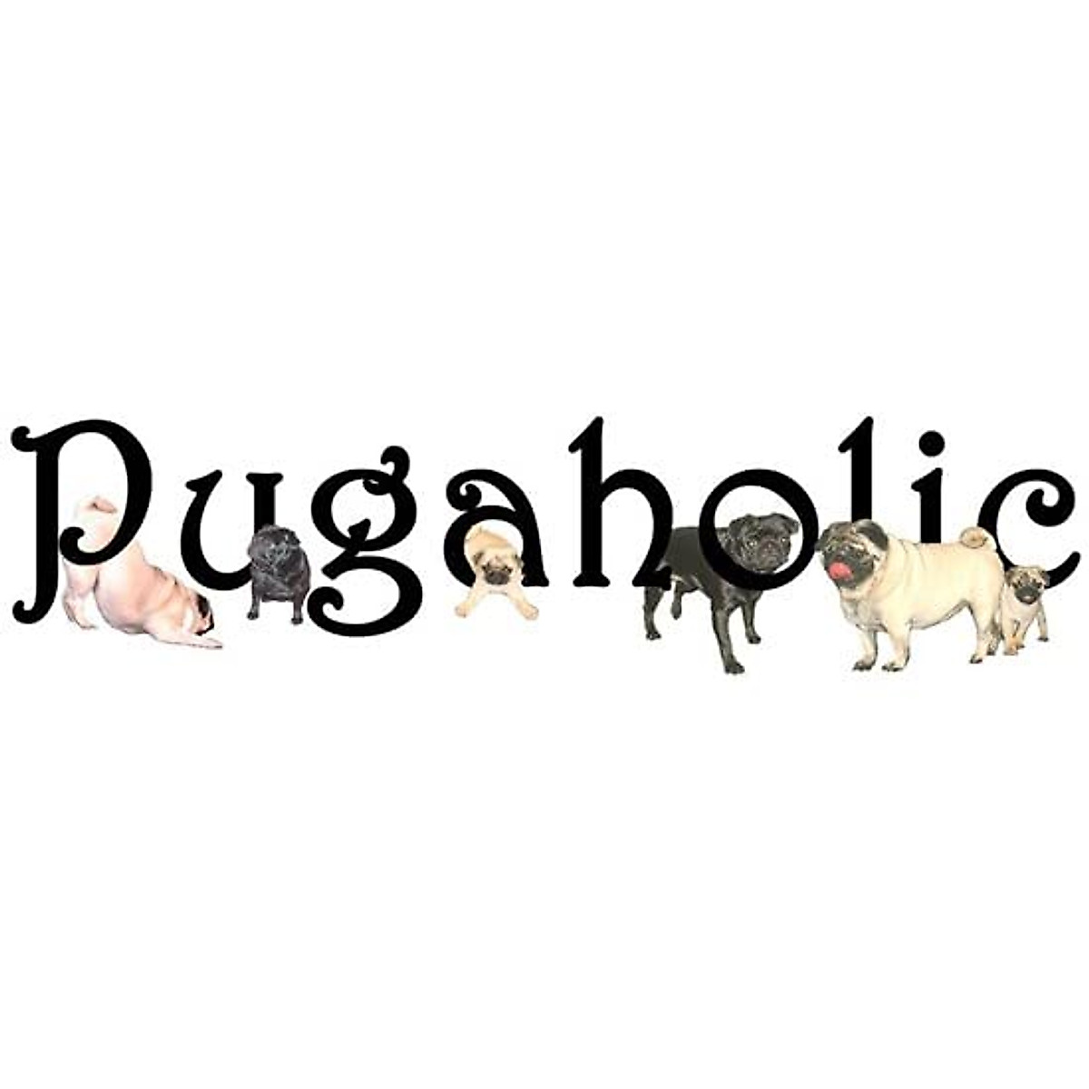 CafePress Pugaholic Ceramic Pug Mugs Ceramic Coffee Mug, Tea Cup 11 oz