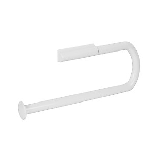 Spectrum Diversified Reversible Wall-Mounted Dispenser, Cabinet Paper Towel Holder, Easy-Installation Kitchen Organizer, White