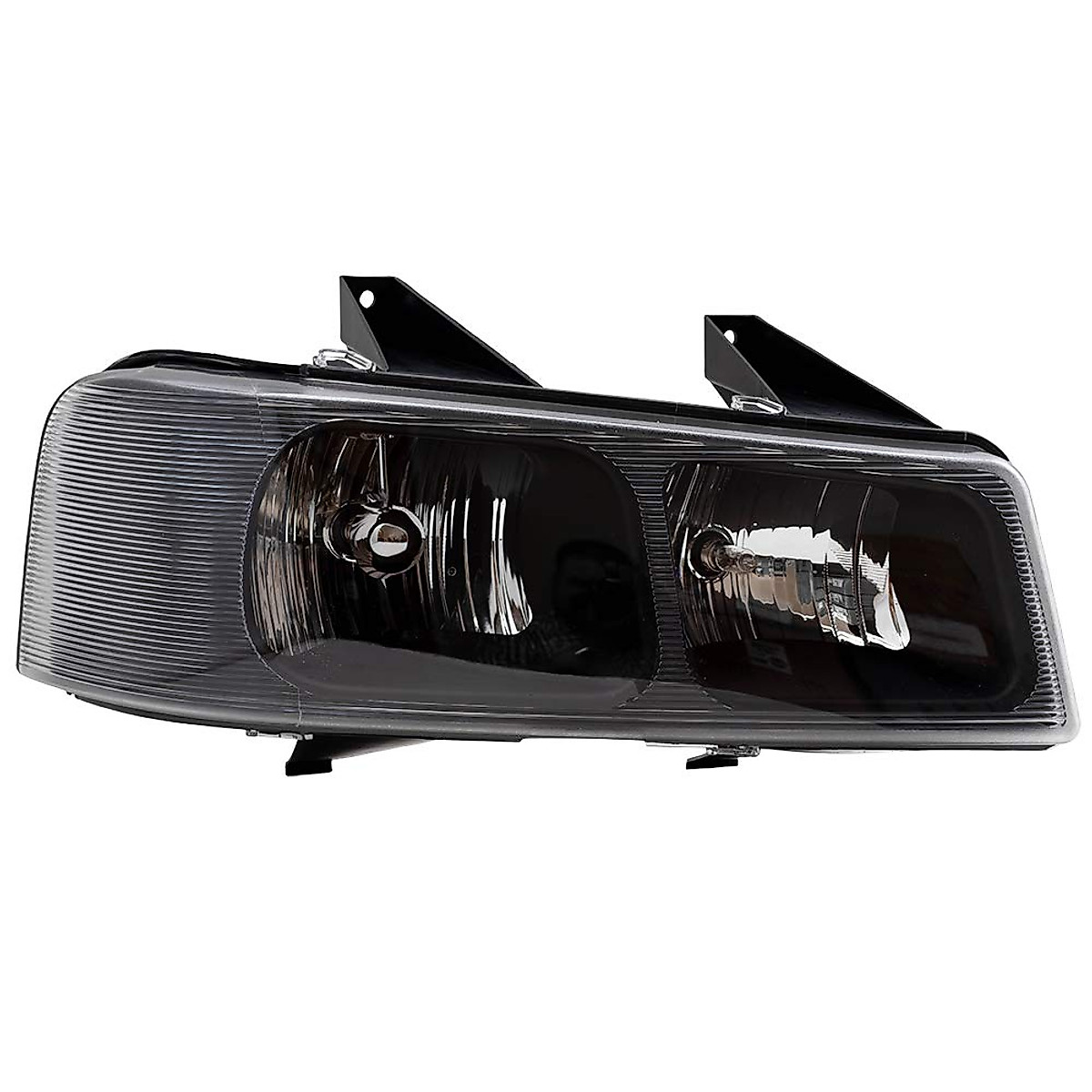 Brock Aftermarket Replacement Driver Left Passenger Right Halogen Composite Headlight Assembly Set Compatible With 15879433 15879432