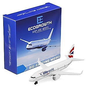 EcoGrowth Model Planes British Plane Model Airplane Plane Aircraft Model for Collection & Gifts