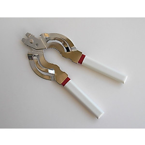 Tredoni Bottle Jar Opener, Easy Wrench Grip/Tighten Lid Opener -Italian Stainless Steel