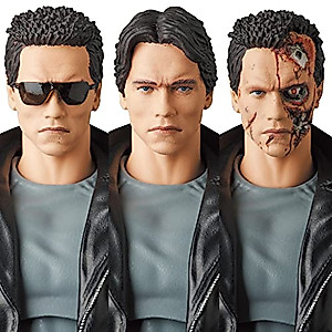 Medicom Terminator: T-800 MAFEX Action Figure,Multicolor