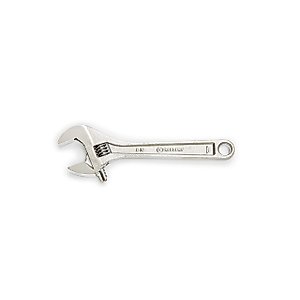 Crescent Carded Sensormatic 6-Inch Adjustable Wrench, Chrome - AC26VS