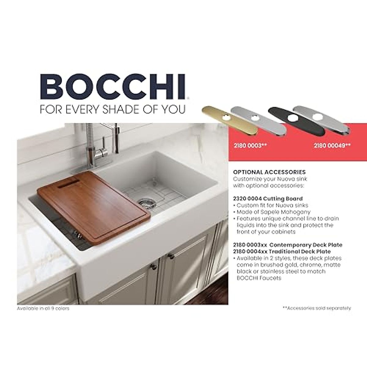 BOCCHI Nuova Apron Front Drop-In Fireclay 34 in. 50/50 Double Bowl Kitchen Sink with Protective Bottom Grids and Strainers in White
