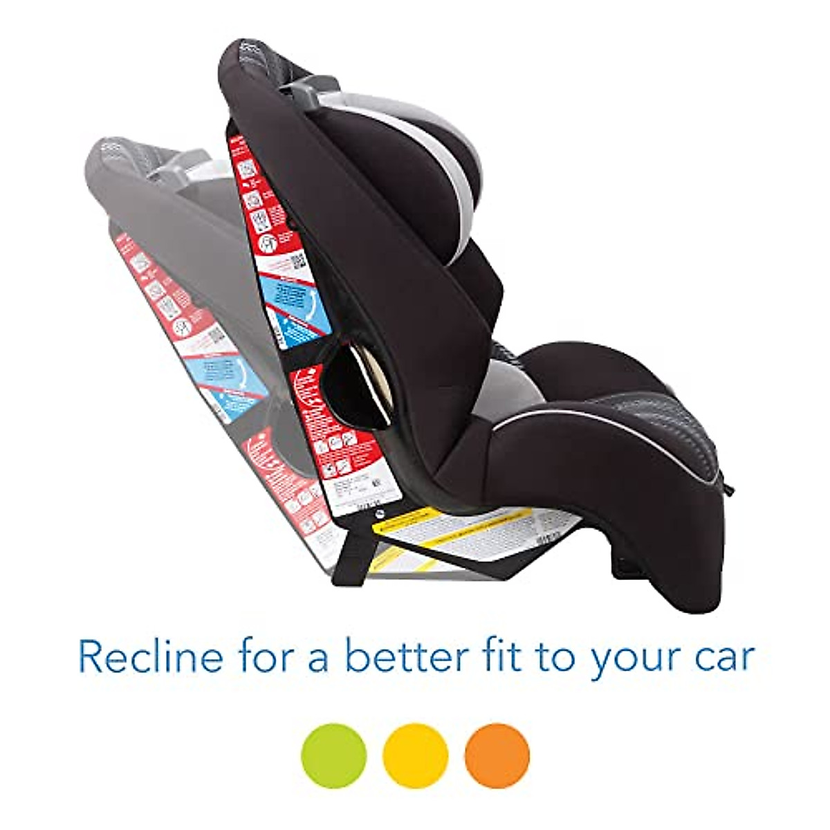 Cosco Empire All-in-One Convertible Car Seat, Extended Use All-in-One Car Seat: Rear-Facing 5-40 pounds, Forward-Facing Harness 22-50 pounds, and Belt-Positioning 40-80 pounds, Spring Petals