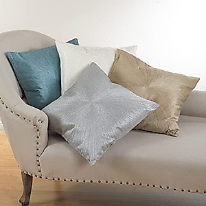 SARO LIFESTYLE Starbust Down Filled Throw Pillow