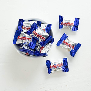 CRUNCH, BUTTERFINGER & BABYRUTH - Bulk Mini/Fun Size Candy Bars - Guaranteed 5 Lbs - Fresh and Delicious- Great for Trick-or-Treating, Snacking, Lunches, Baking, Candy Bowls & More