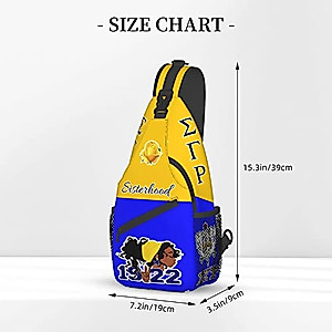 Sigma Gamma Rho Crossbody Bag, Outdoor Travel Shoulder Bag, Sigma Gamma Rho Gift, Sigma Gamma Rho Backpack