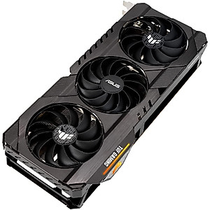ASUS TUF Gaming AMD Radeon™ RX 6900 XT OC Edition Graphics Card (PCIe 4.0, 16GB GDDR6, HDMI 2.1, DisplayPort 1.4a, Dual Ball Fan Bearings, All-Aluminum Shroud, Reinforced Frame, GPU Tweak II)