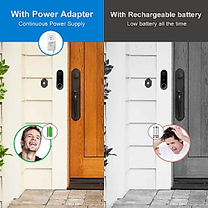 LANMU 18V Power Adapter Compatible with Nest Hello Video Doorbell, Arlo and SimpliSafe Video Doorbell (16.4ft/5m)