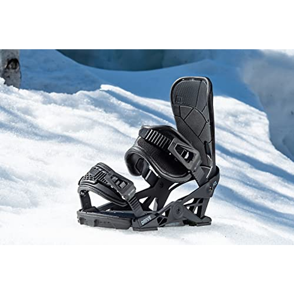 Now Bindings Drive, Snowboard Binding, Black, Large