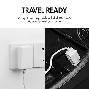 Tenergy TN438 16 Bay Battery Charger for AAA and AA Rechargeable Batteries, AA/AAA NiMH/NiCd Rechargeable Batteries Charger with AC Wall Adapter and Car Adapter