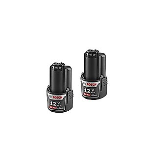 BOSCH BAT414-2PK 12V Max Lithium-Ion 2.0 Ah Battery 2-Pack