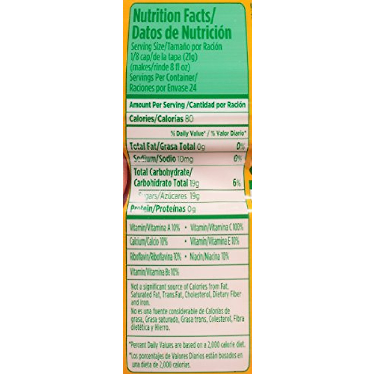 Tang Vitamins Passion Fruit Sweetened Powdered Drink Mix 1 Count 18 oz Canister