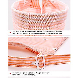 Nursing Covers for Breastfeeding, Soft Cotton Breast Feeding Cover Stroller Cover with Lace Screen Yarn, Privacy Nursing Covers Infant Feeding Cover Infant Breathable for Breastfeeding Supplies（Pink）