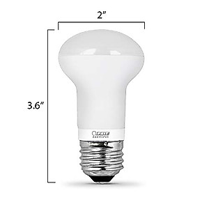 Feit Electric BPR16DM/927CA/4, 40W EQ DM R16 LED Light Bulbs, 4 Bulbs