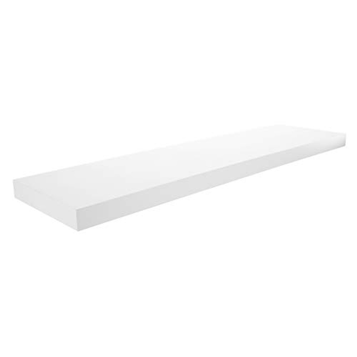Kiera Grace Kieragrace Stockholm Aberg Led Light Modern Floating Shelf, 36 in, White