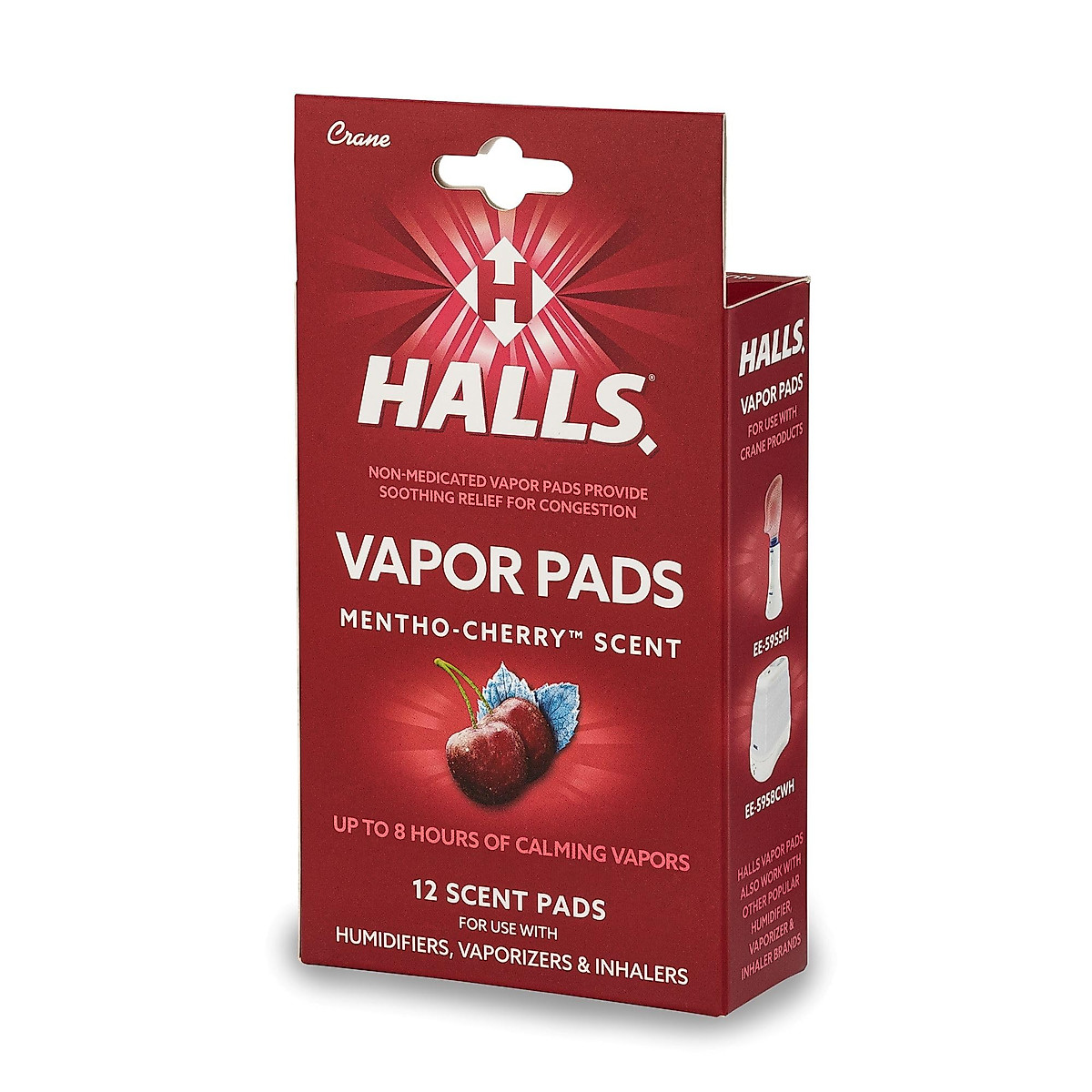 Crane Halls Scented Vapor Pads, Red