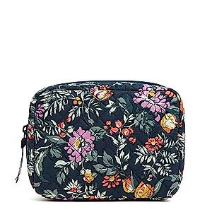 Vera Bradley Women's Cotton Cord Organizer, Fresh-Cut Floral Green, One Size