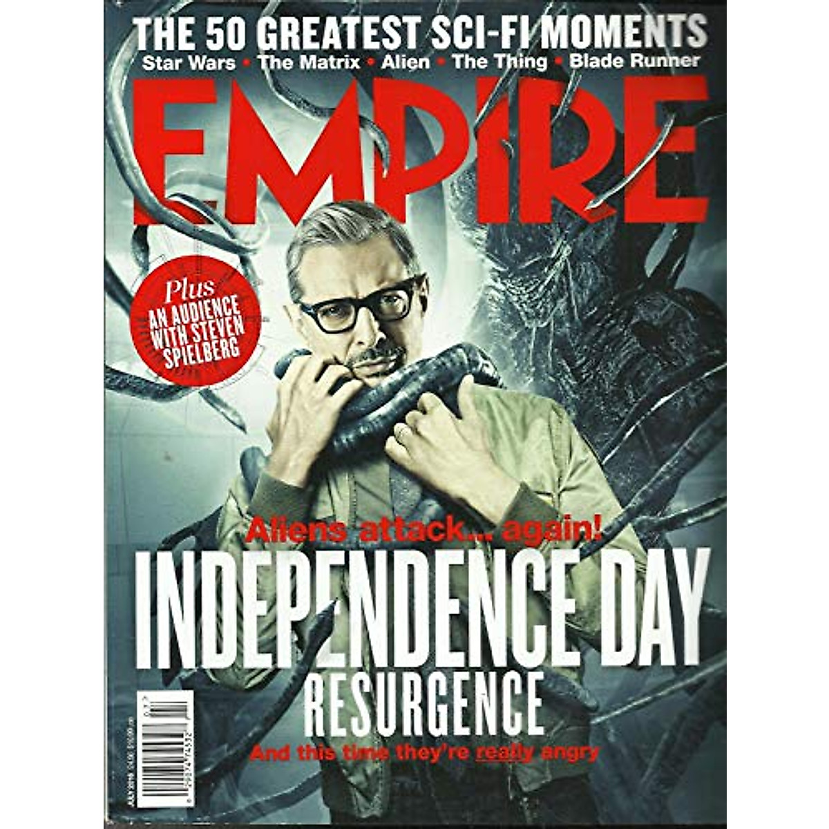 EMPIRE MAGAZINE, INDEPENDENCE DAY RESURGENCE * THE 50 GREATEST SCI MOMENTS 2016