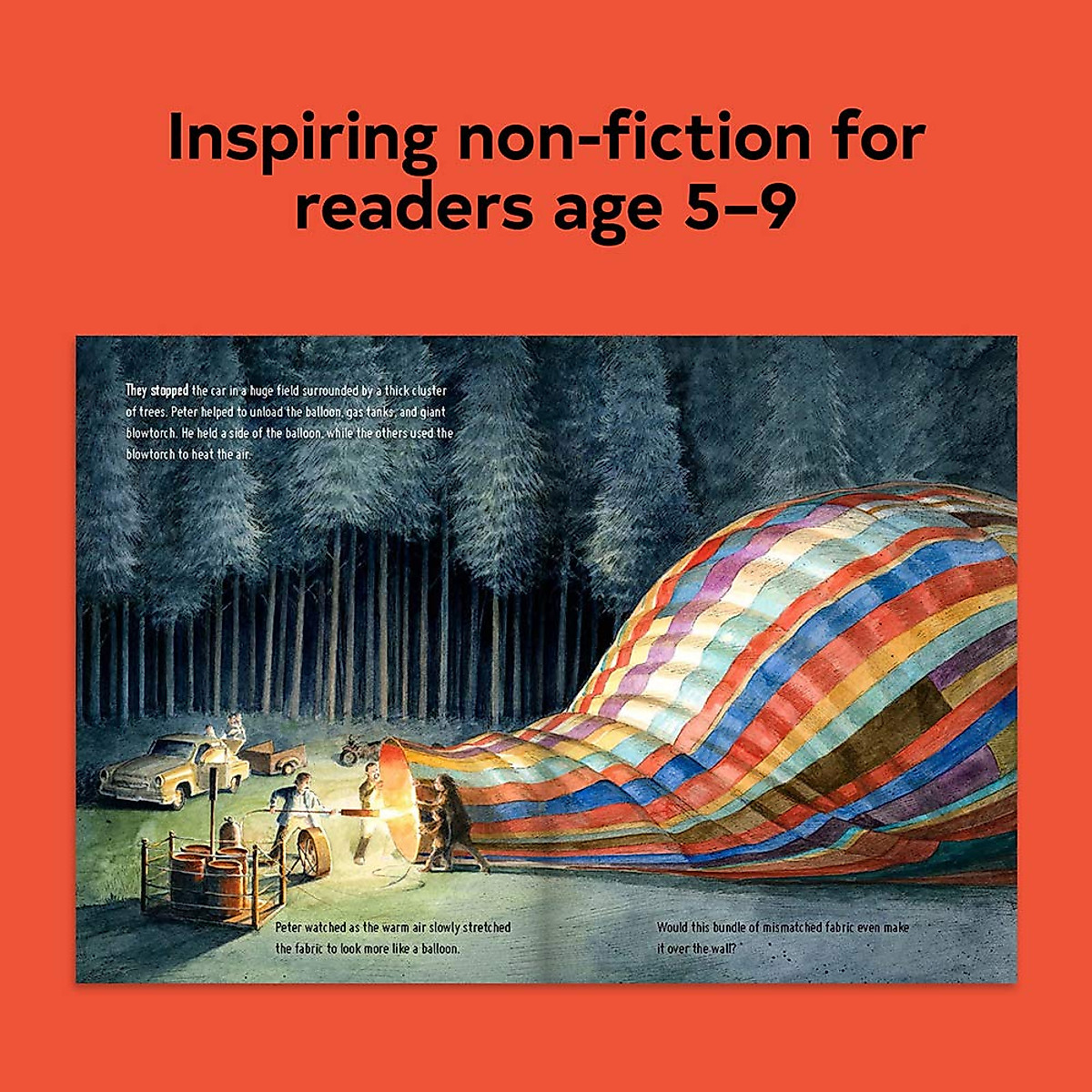 Flight for Freedom: The Wetzel Family’s Daring Escape from East Germany (Berlin Wall History for Kids book; Nonfiction Picture Books)