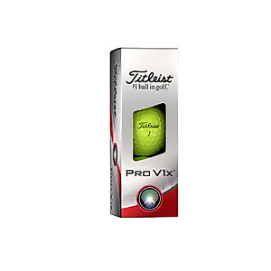 Titleist Pro V1x One Dozen Yellow Golf Balls