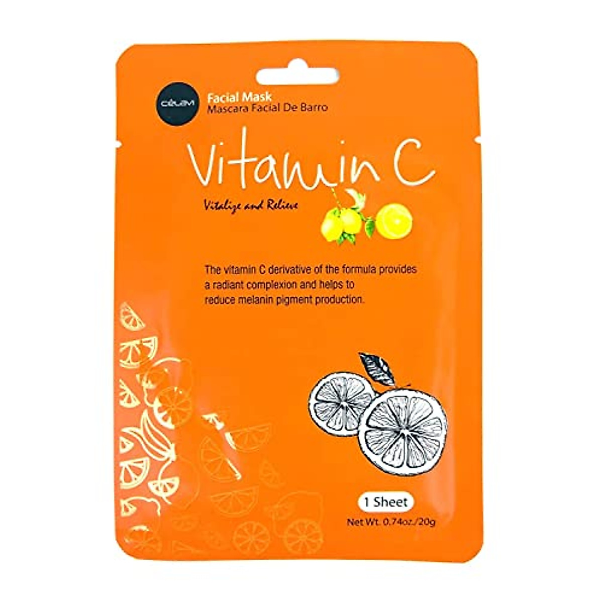 celavi Essence Facial Face Mask 24 Sheets K-Beauty Skincare Korea Skin Care Moisturizing C type