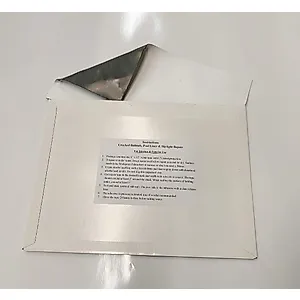 A.A Stick N Repair Cracked Bathtub, Pool Liner, Roof, Skylight, Vinyl Skirting, Siding Repair Kit (White)