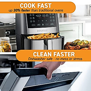 Gourmia Air Fryer Black (8 Quart)