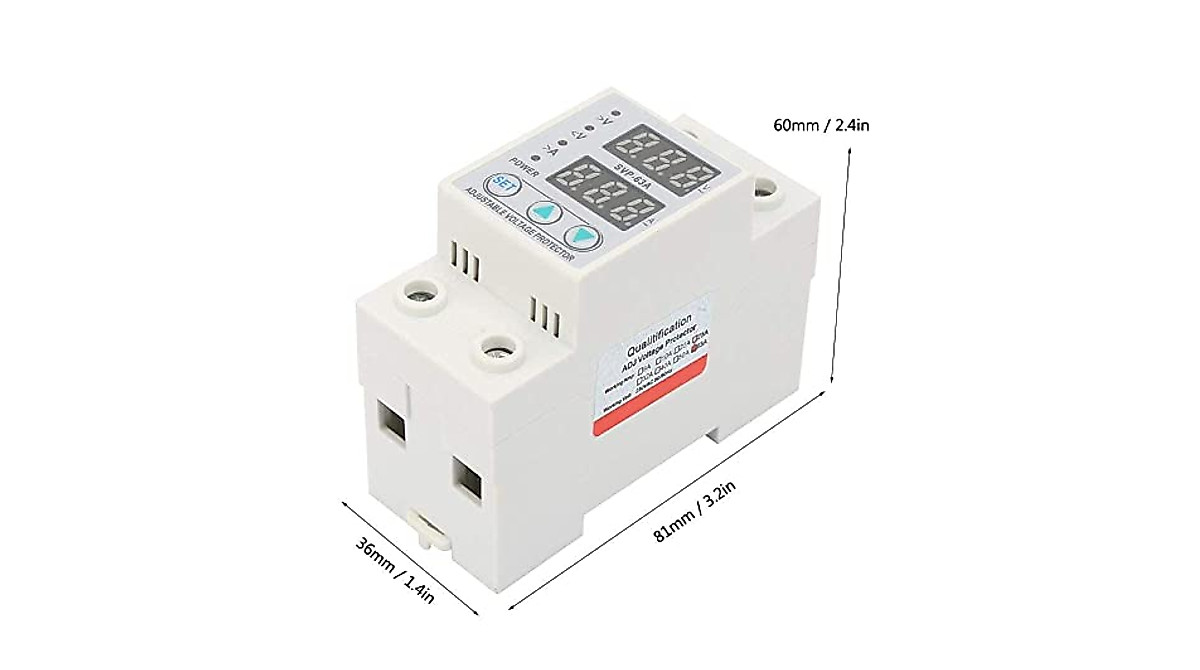 Adjustable Voltage Current Protector - Double LED Display